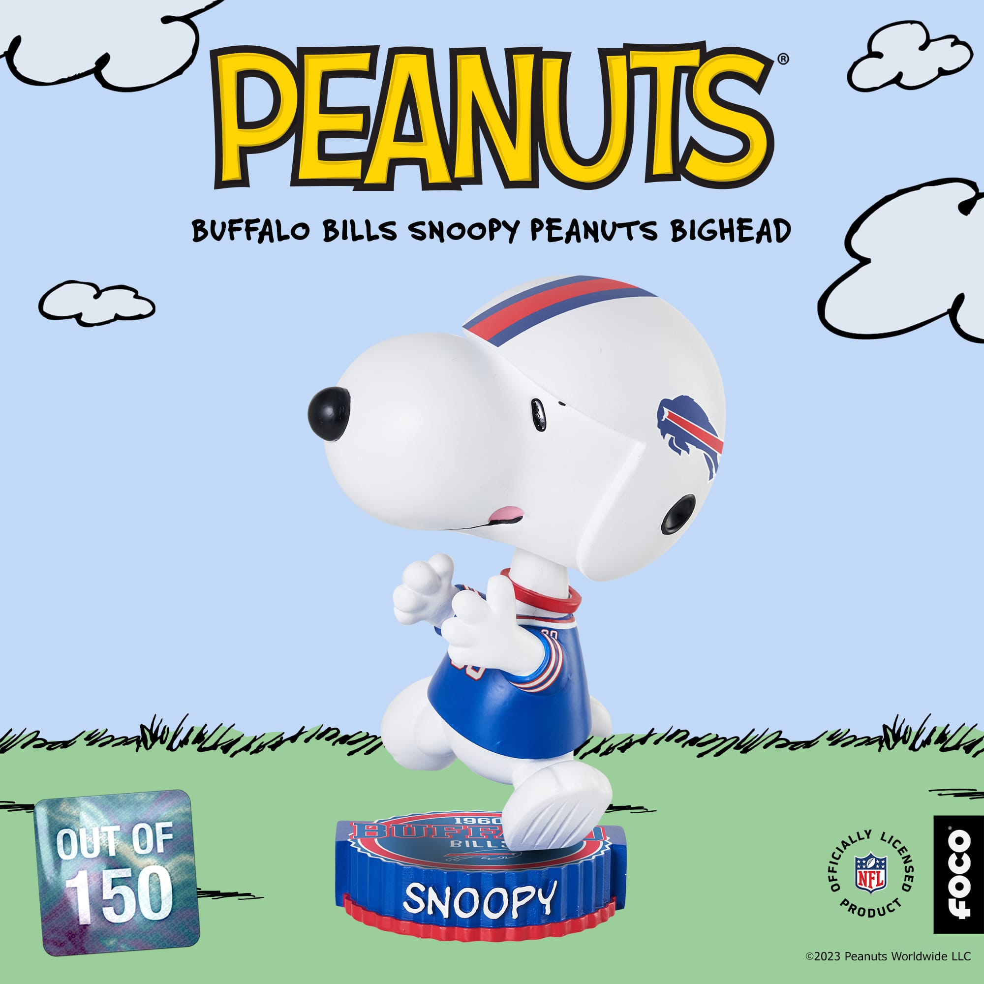 Time to Go Back In Time with FOCO’s Snoopy Peanuts Bills Bobbleheads ...